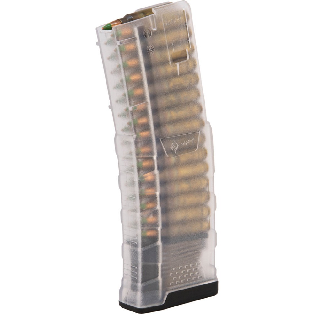 MFT AR-15 30-Round Translucent Magazine Extreme Duty [810099435436]