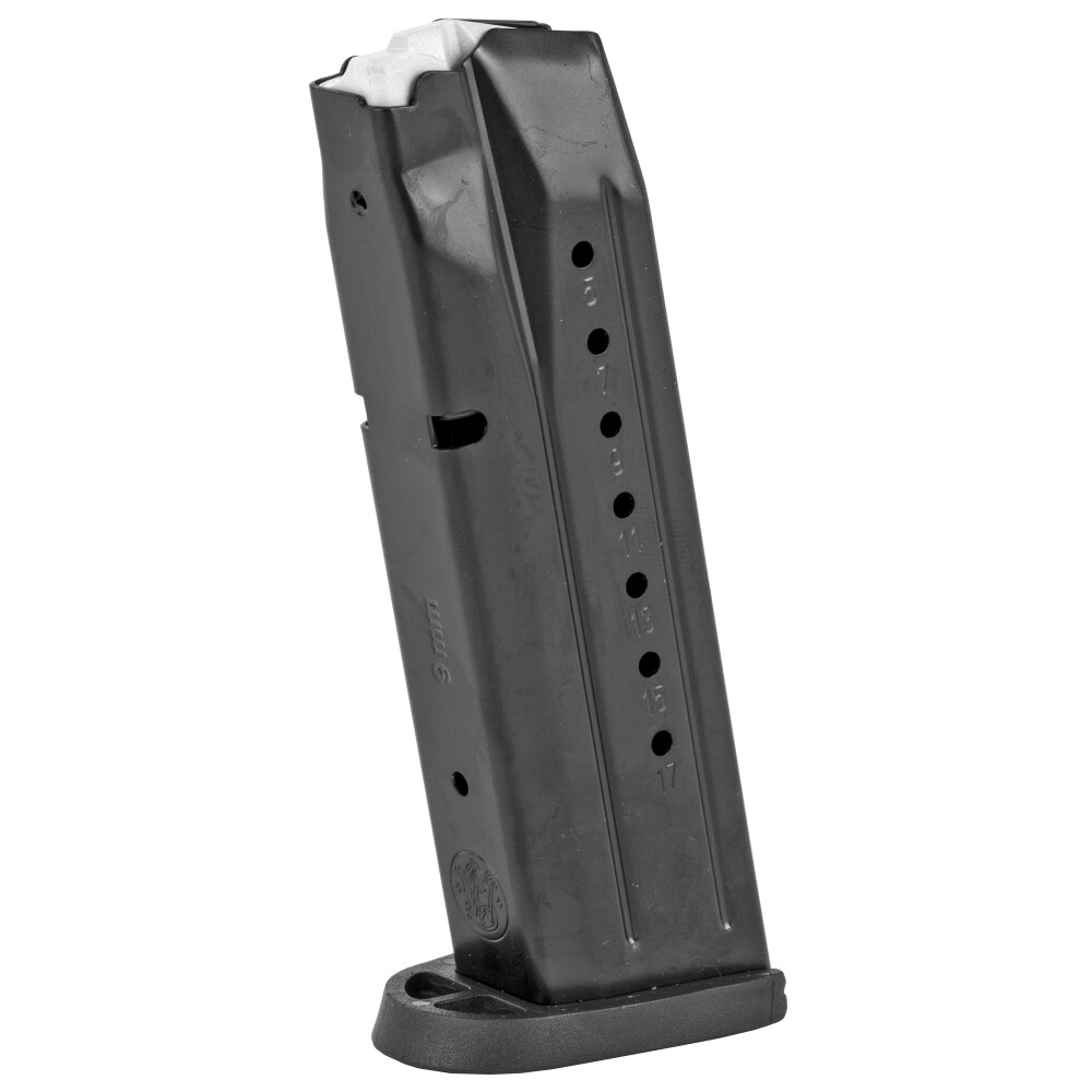 Smith & Wesson M&P9 9mm Magazine, 17 Rounds, Steel, Blk [22188127942]