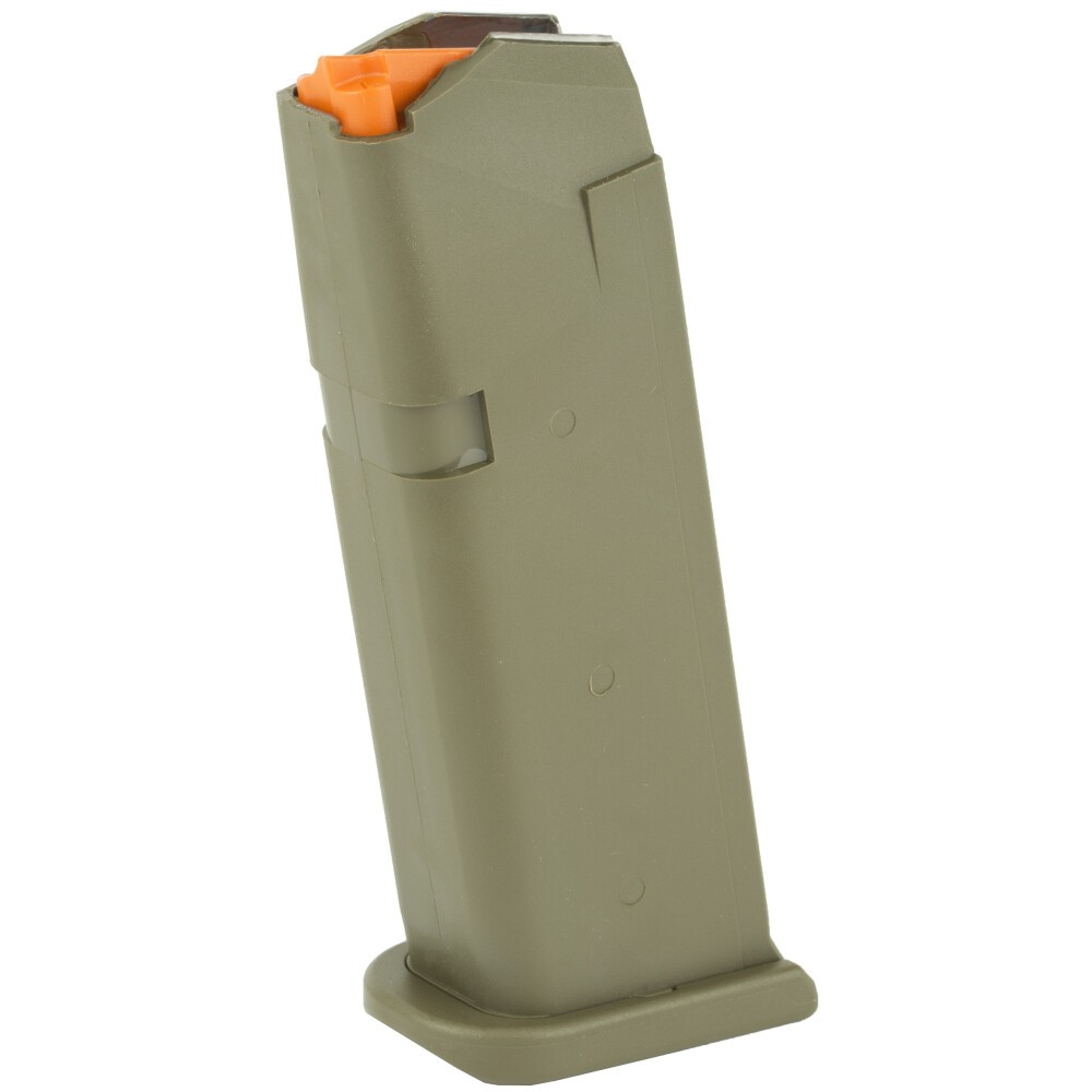 GLOCK 19 9mm Factory Magazine 15rds Polymer/Steel OD
