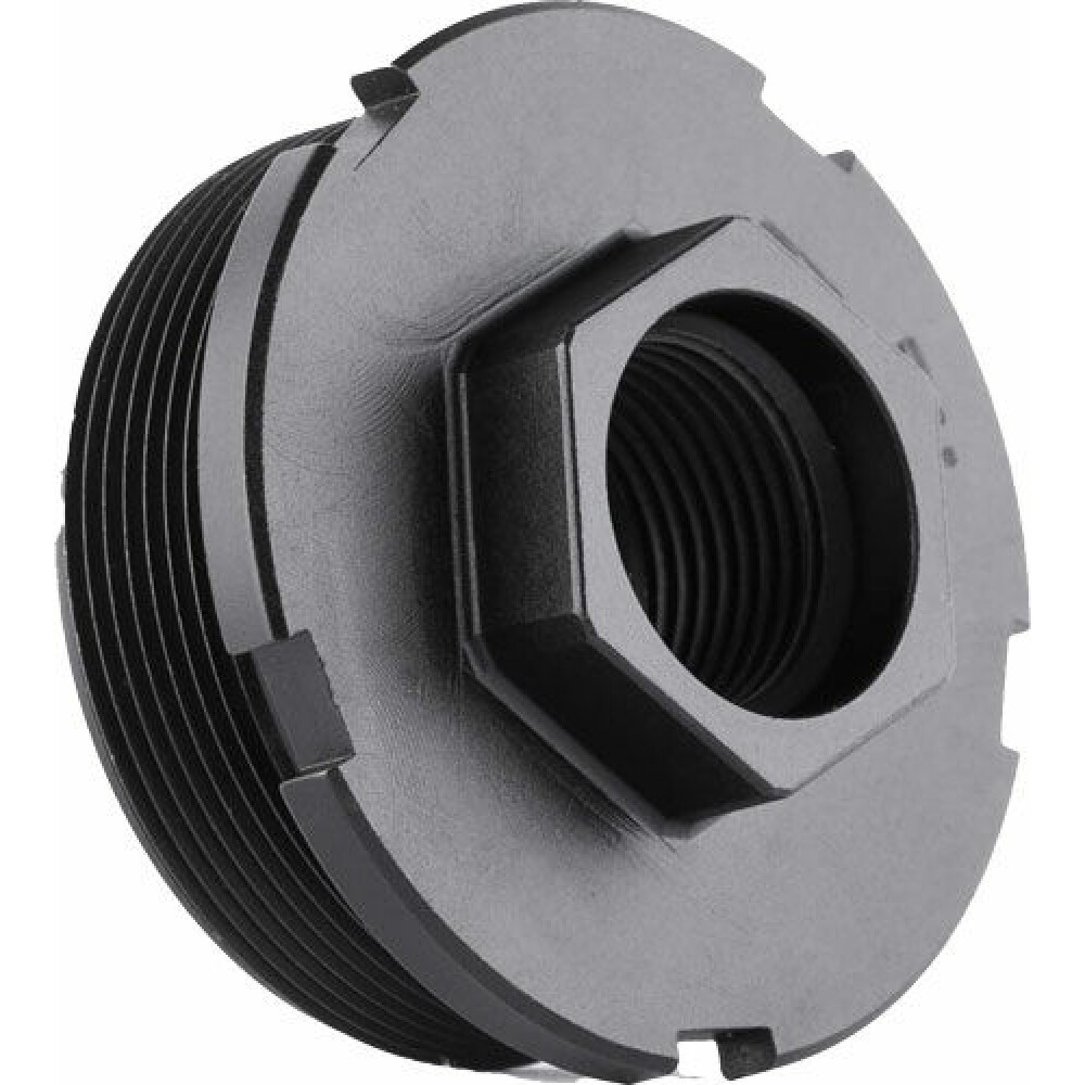 Dead Air Silencers HUB Direct Thread Fixed Mount 1/2x28 Steel Black
