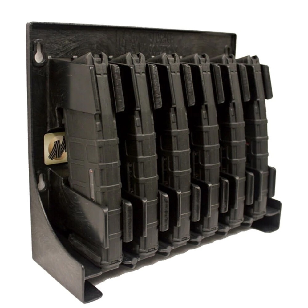 Mag Storage Solutions AR-15 Magazine Holder Black [799418504636]