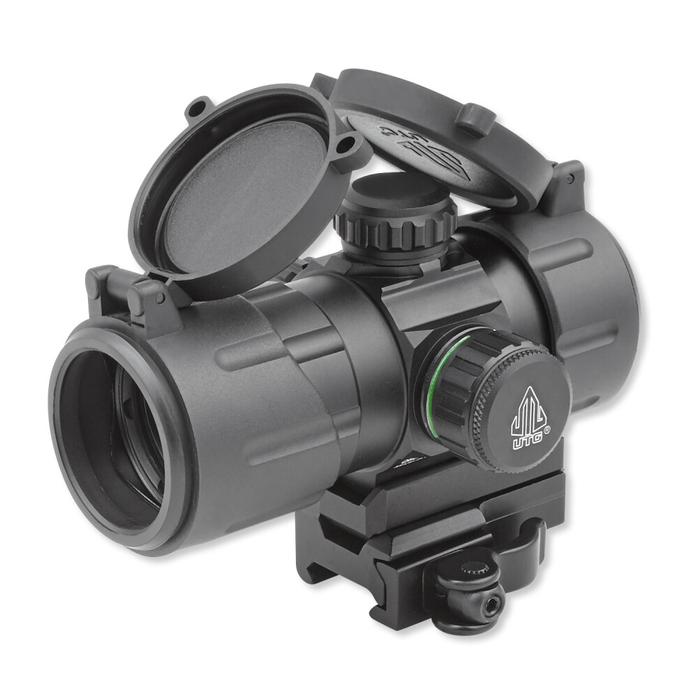 Leapers UTG ITA Red/Green Sight with T-Dot Reticle QD Mount [4717385552296]