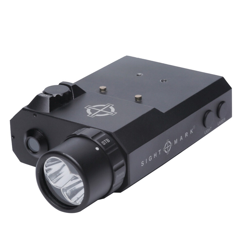 Sightmark LoPro Visible/IR Light & Grn Laser Gun Light [812495024733]