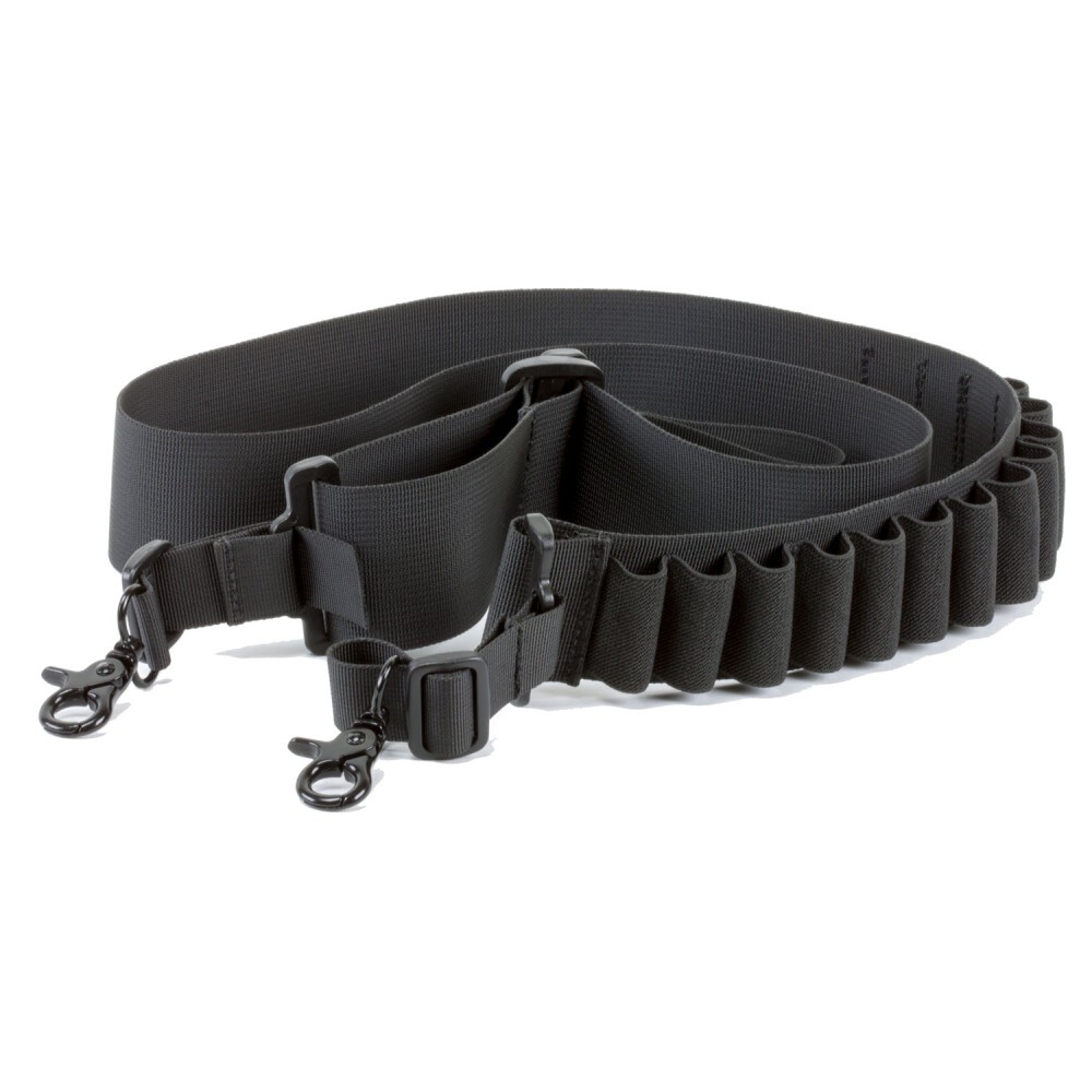 AIM Sports Deluxe Shotgun Sling with Shell Holders [815879018458]