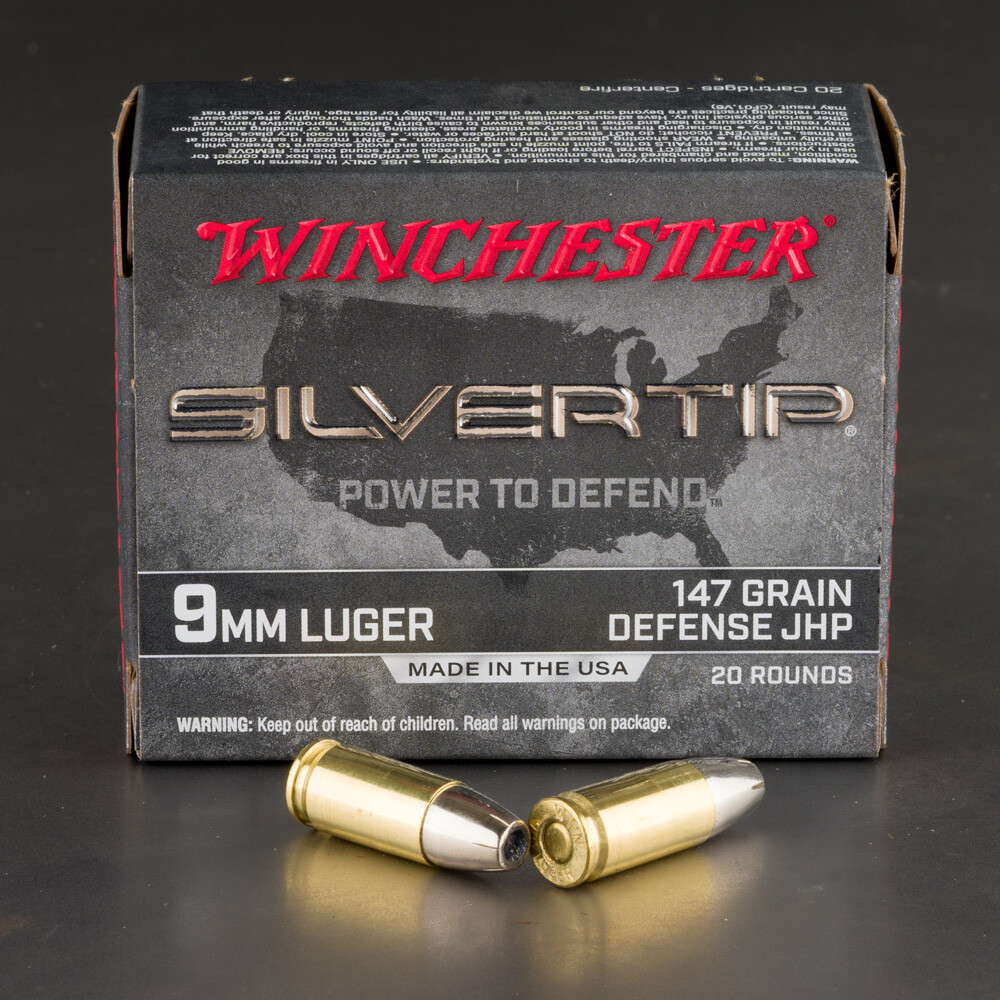 Winchester Silvertip 9mm 20rds JHP 147gr W9MMST2 [FC-20892227750]